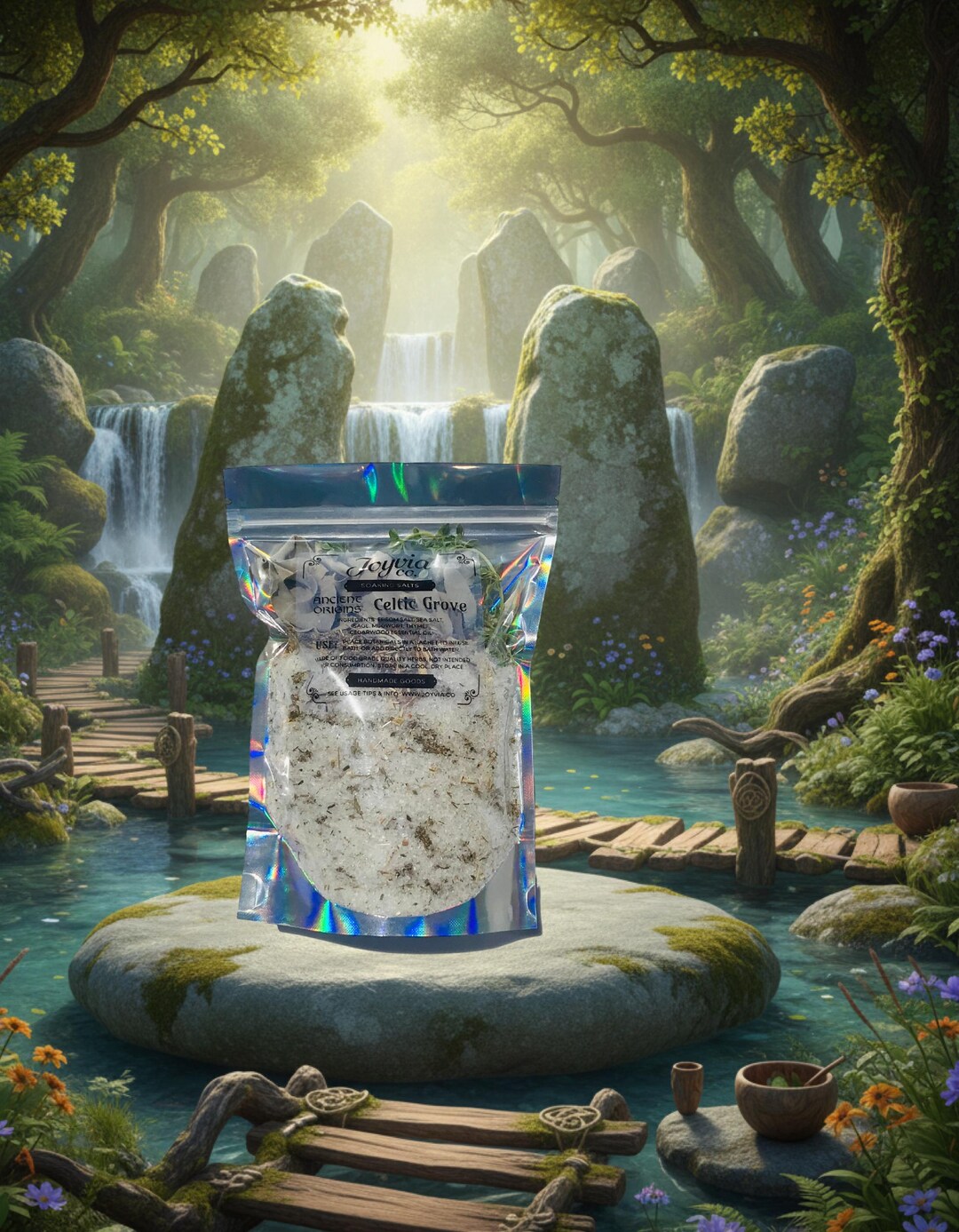 Celtic Grove Ancient Origins Soaking Salts Organic Relaxing Herbal Bath ...