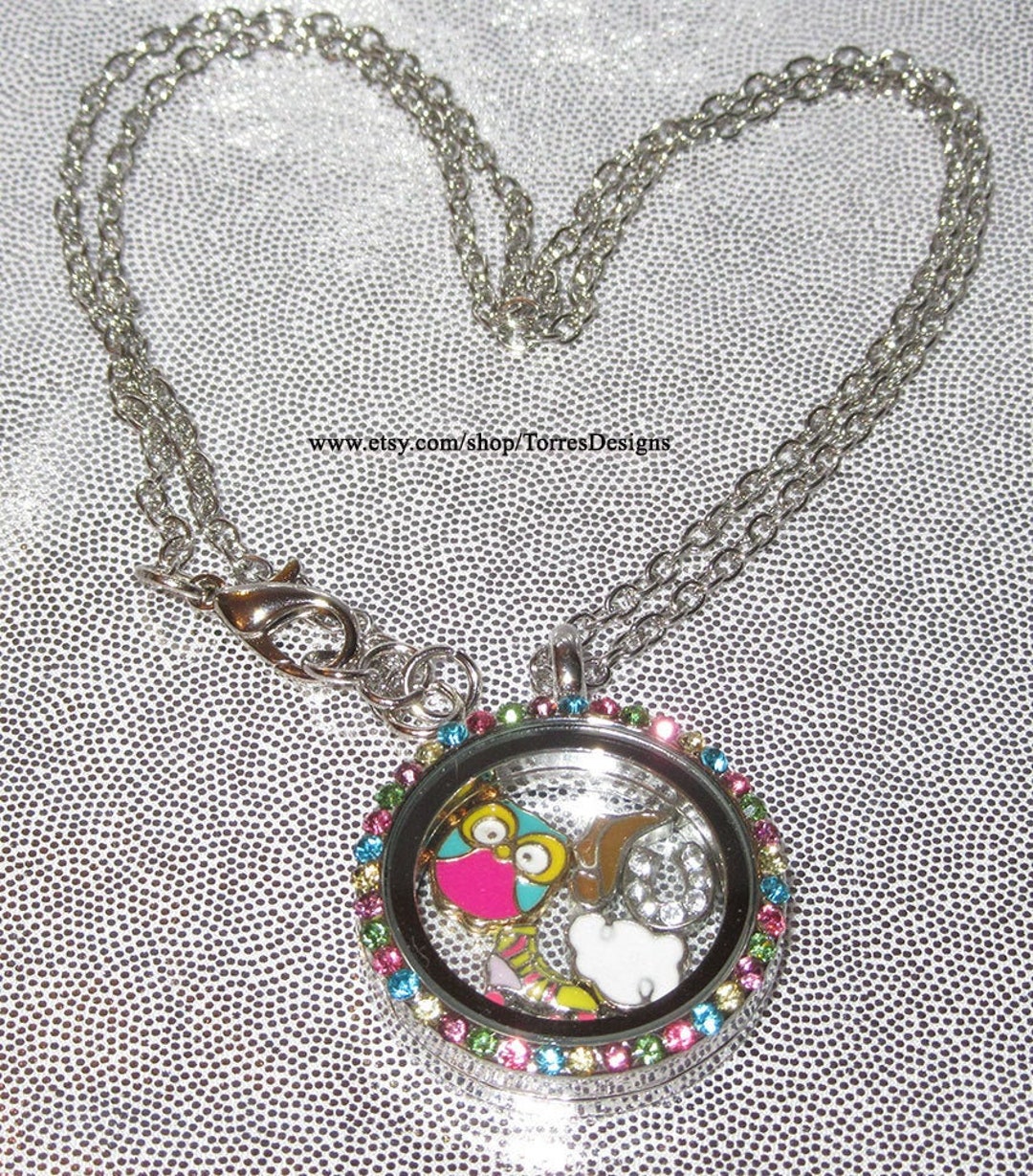 My Little Pony Necklace Friendship is Magic Floating Story Locket ...