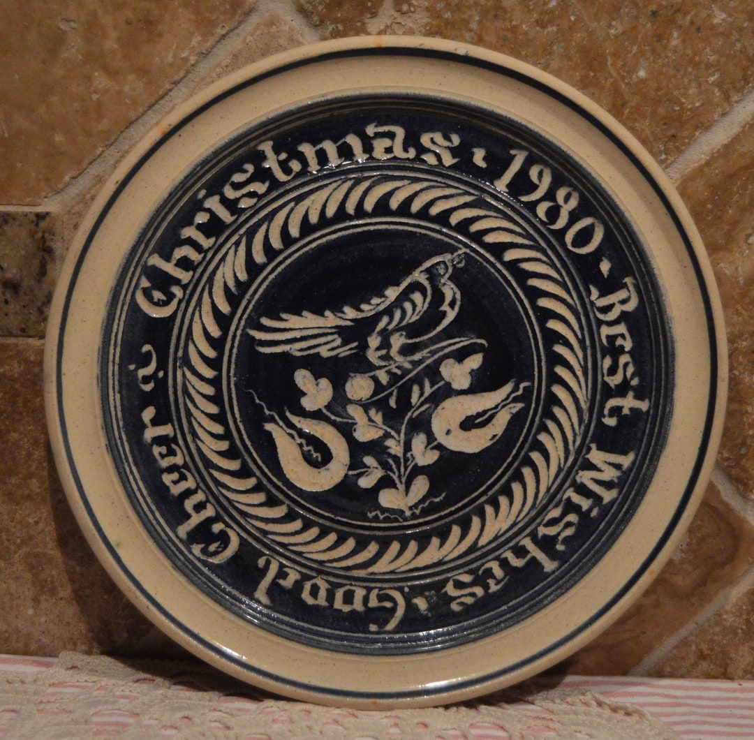 Cedar Swamp Stoneware Plate~signed Jack Boyko 4/50~christmas 1980~best ...