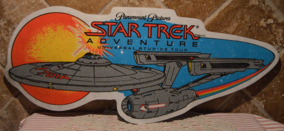Large 1988 Paramount Pictures~star Trek Adventure~universal Studios ...