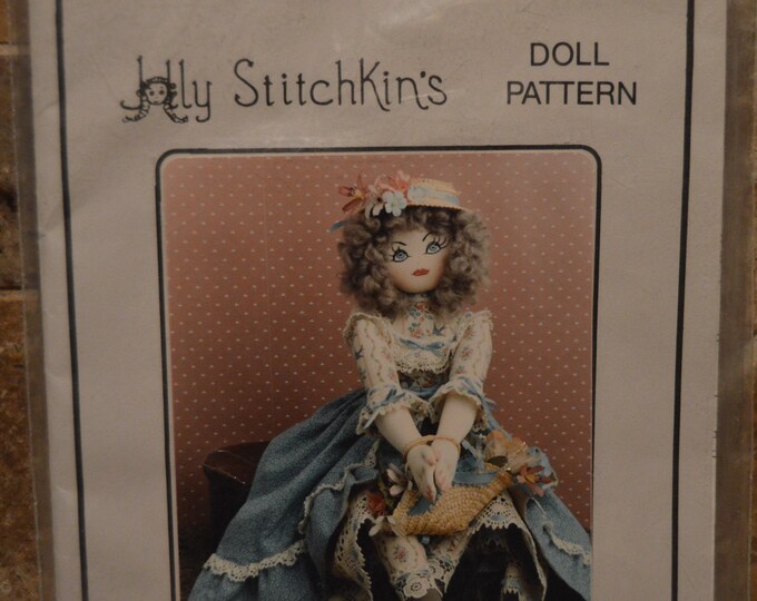 Adorable Roxanne Doll Pattern~1985 Jolly Stitchkin's~to Make A 22 Inch ...