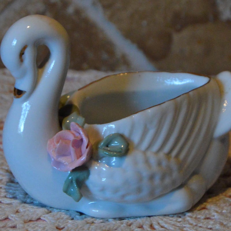 Swan Planter - Etsy