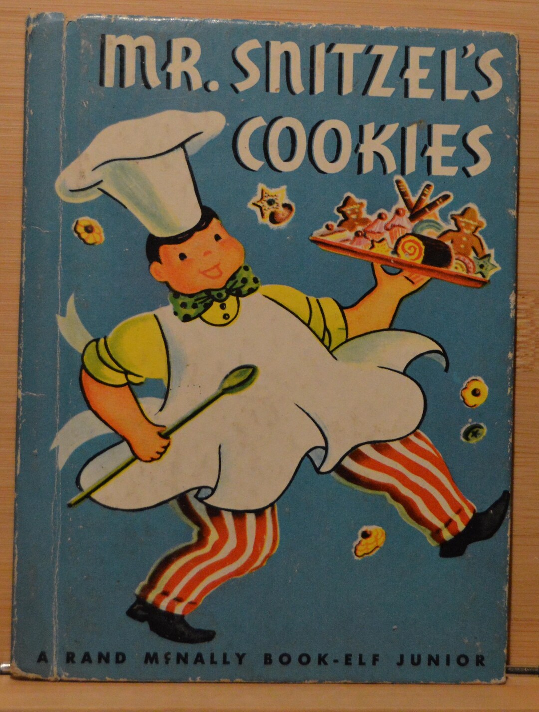 1950s Children's Book~mr Snitzel's Cookies~binding is Loose on Inside ...