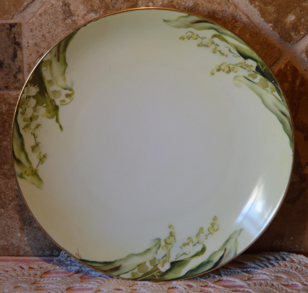 Beautiful Rosenthal Plate From Bavaria~artist Signed~lily of the Valley ...