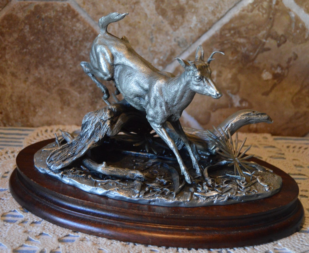 1979 Pewter Sculpture by Glen Loates for the 75th Anniversary National ...