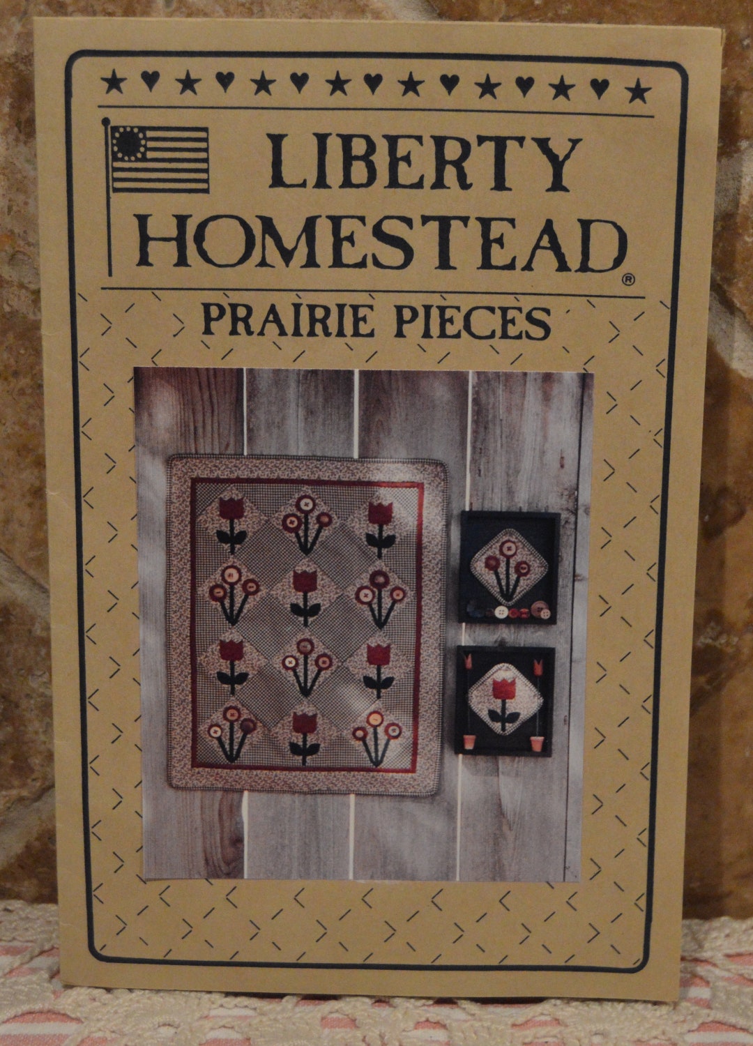 Liberty Homestead~prairie Pieces~pattern for Wall Hanging Quilt ...