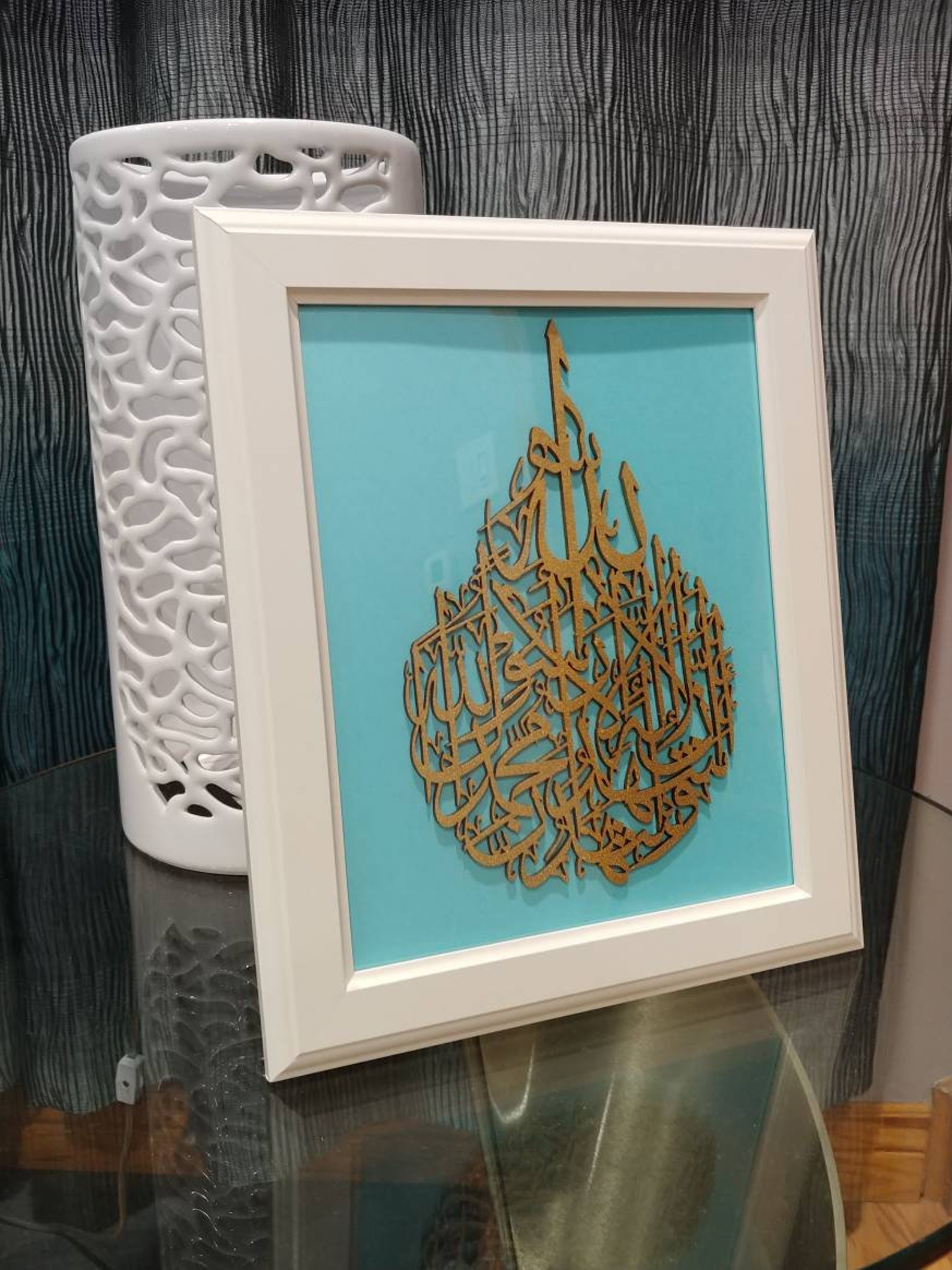 Muslim Art Work 8x10 FRAME Islamic Artwork Contemporary | Etsy