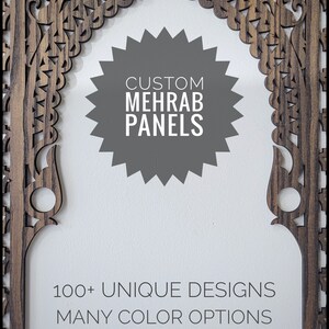 Moroccan Mehrab Pattern Wall Art - Mughal Mehrab Design Wall Art ...