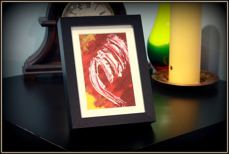 FRAMED Calligraphy Painting Print Contemporary Islamic Art | Etsy