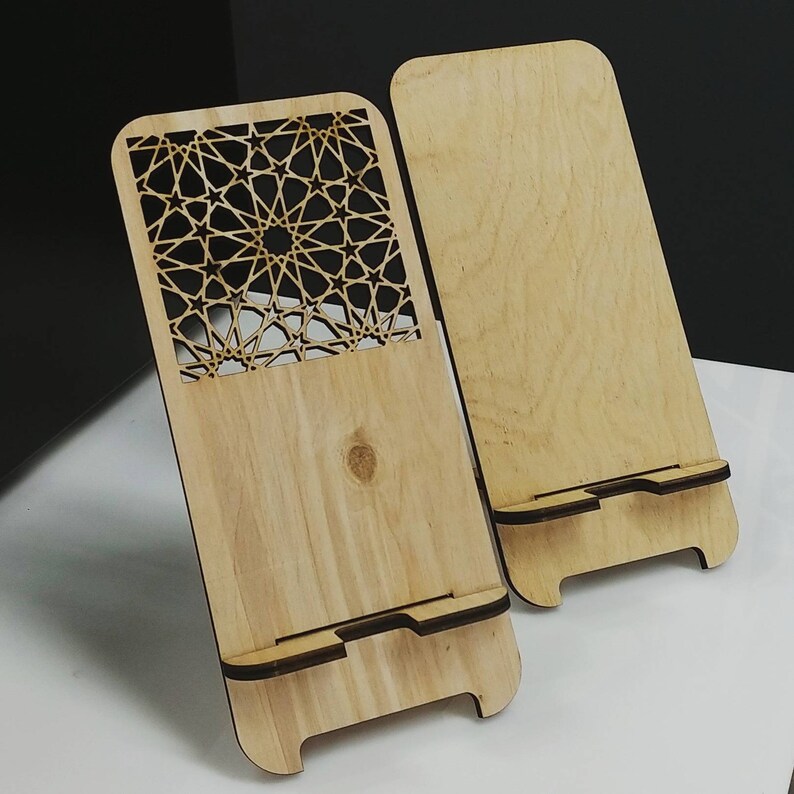 Contemporary Phone Holder for Desktop Ideal for Gifts or | Etsy