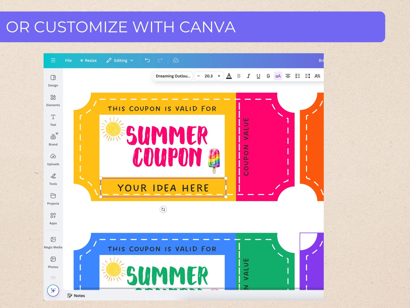 Kids Coupons for Summer | Coupon Book | Printable Coupons | Kids Reward ...