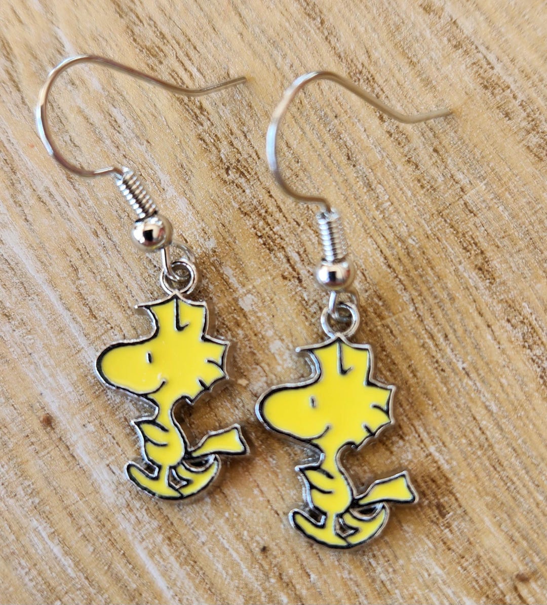 Peanuts Woodstock Earrings - Etsy