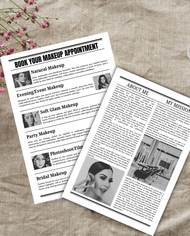 Canva Business Newspaper Template, Editable Large Newspaper ...