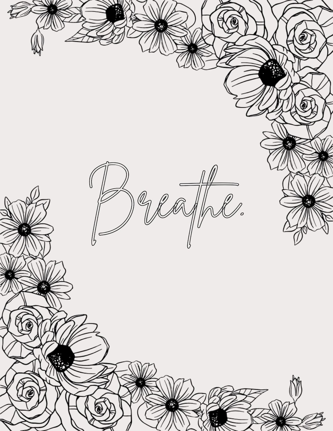 The Alexandra Coloring Page Set - Etsy