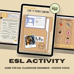 True Detective Game – ESL Edition | Grammar, Vocabulary & Critical ...