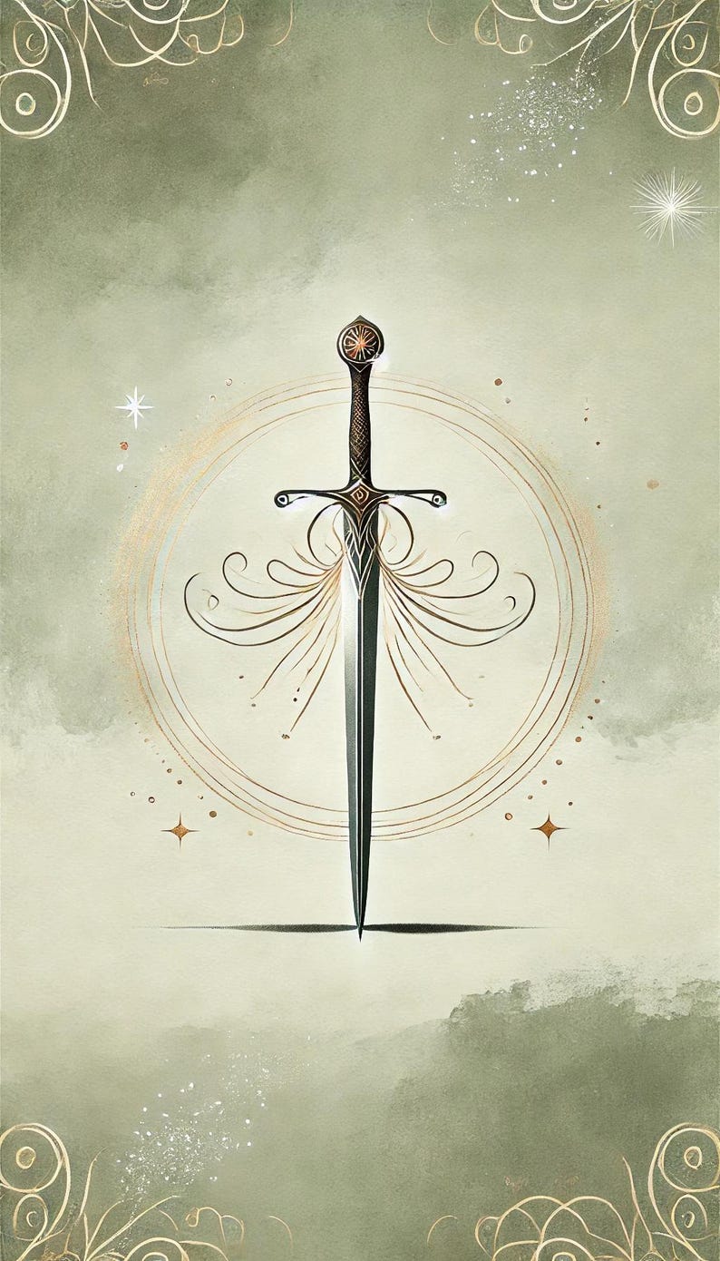 Prince's Sword, Fairy Tale Nursery Wall Art Printable, Girl Room Decor ...