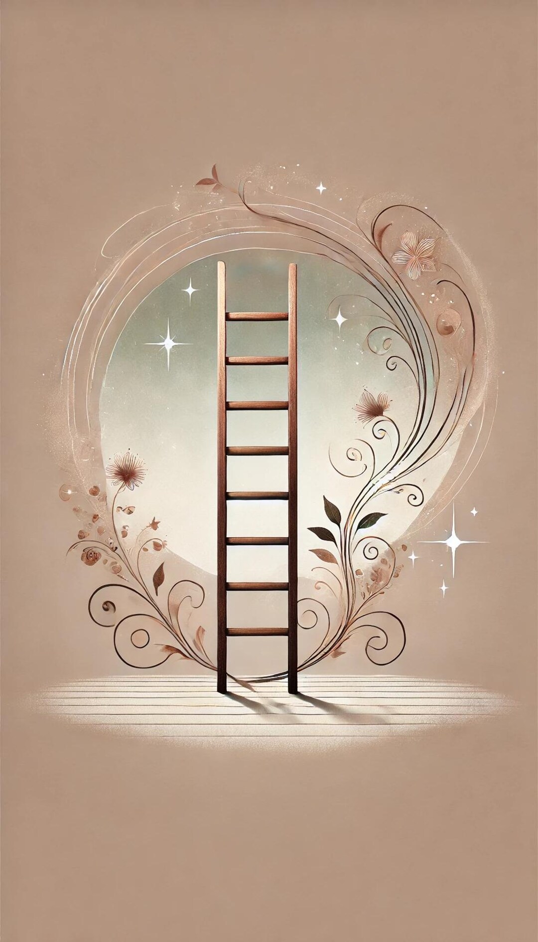 Secret Ladder, Fairy Tale Nursery Wall Art Printable, Girl Room Decor ...