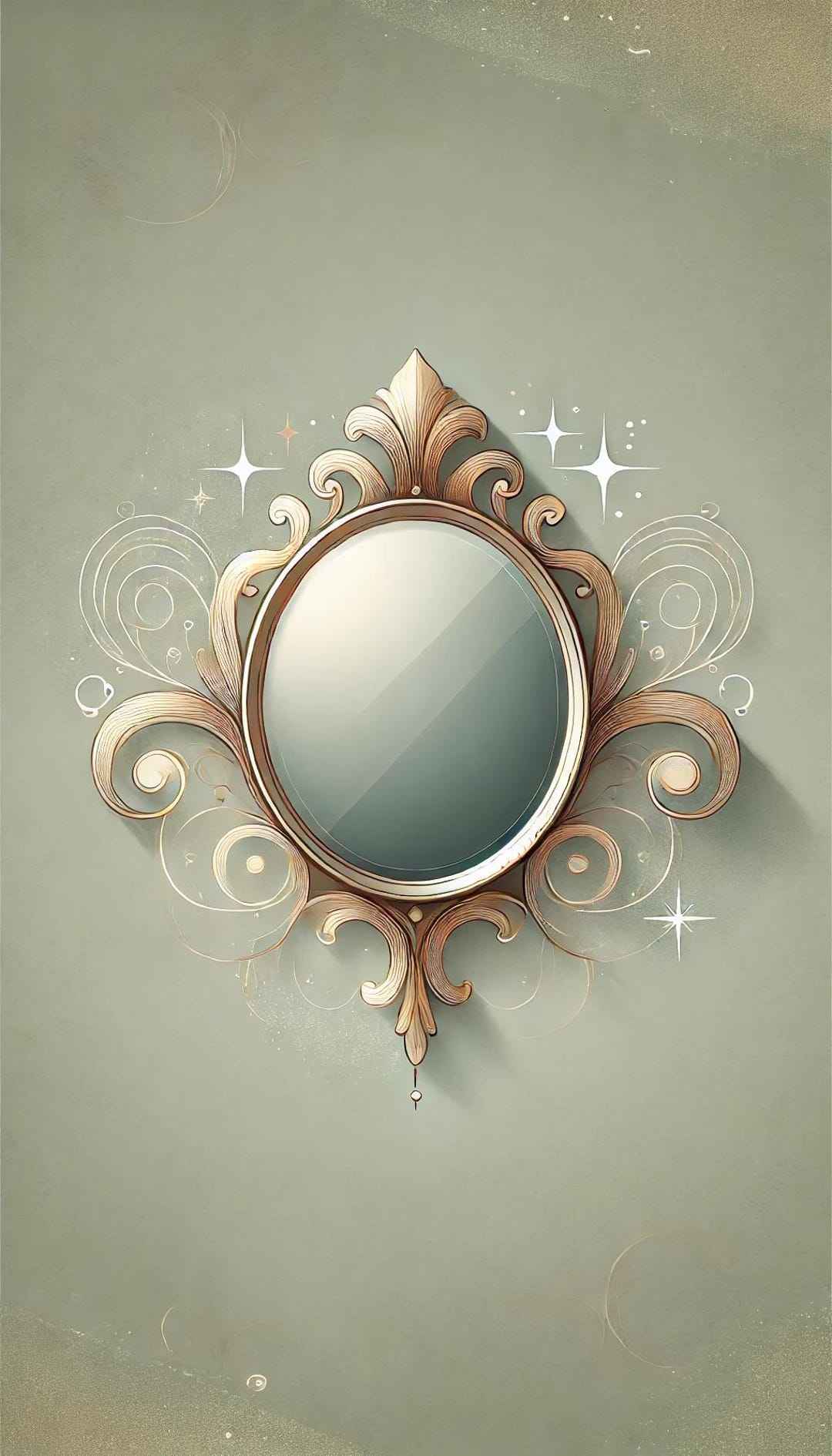 Magic Mirror 1, Fairy Tale Nursery Wall Art Printable, Girl Room Decor ...
