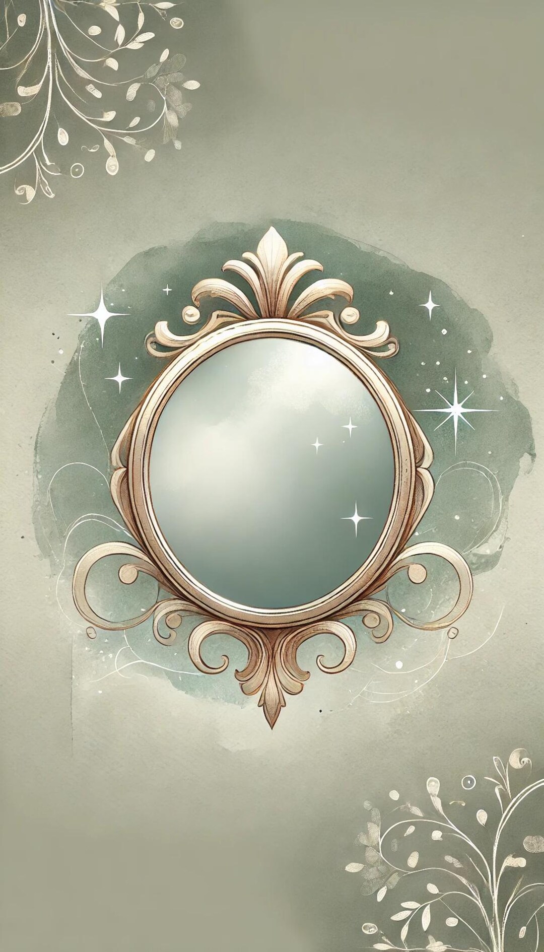 Magic Mirror 2, Fairy Tale Nursery Wall Art Printable, Girl Room Decor ...