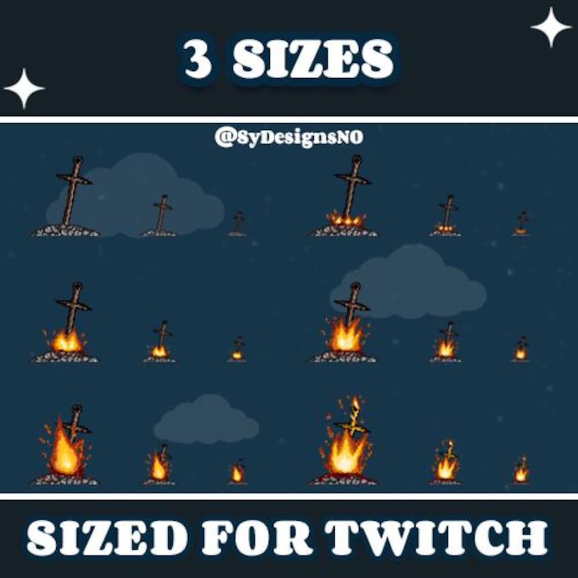 Dark Souls Subscriber Badges - Twitch | Pixel Art | Bonfire | Sub ...