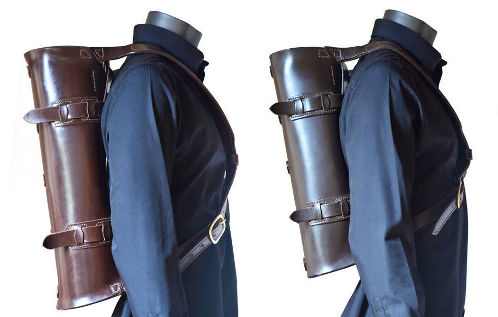 Parachuter Bag // Leather Backpack // Cabin Bag // Rucksack - Etsy