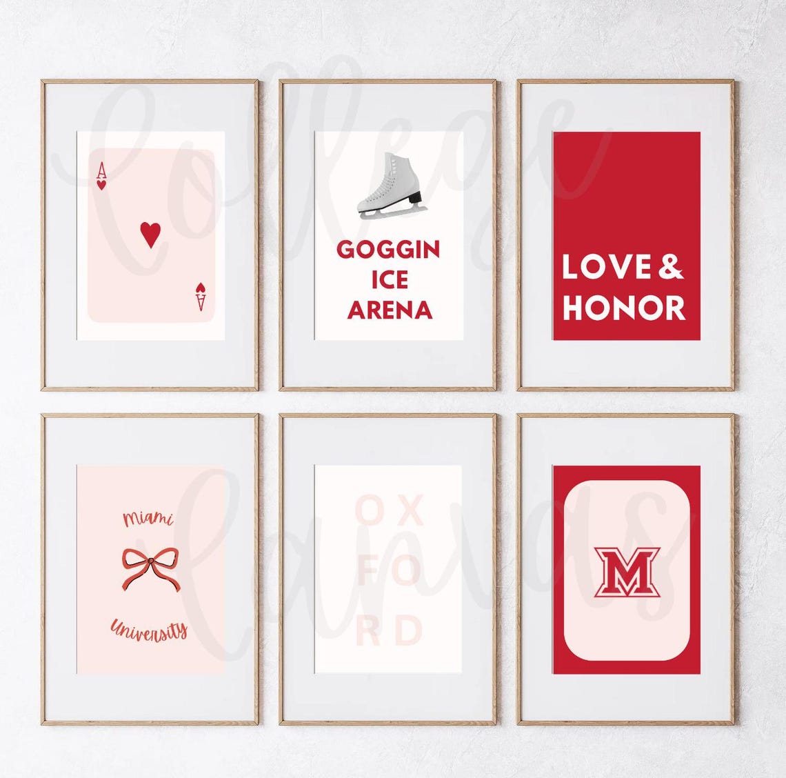 Miami University Wall Poster - Etsy