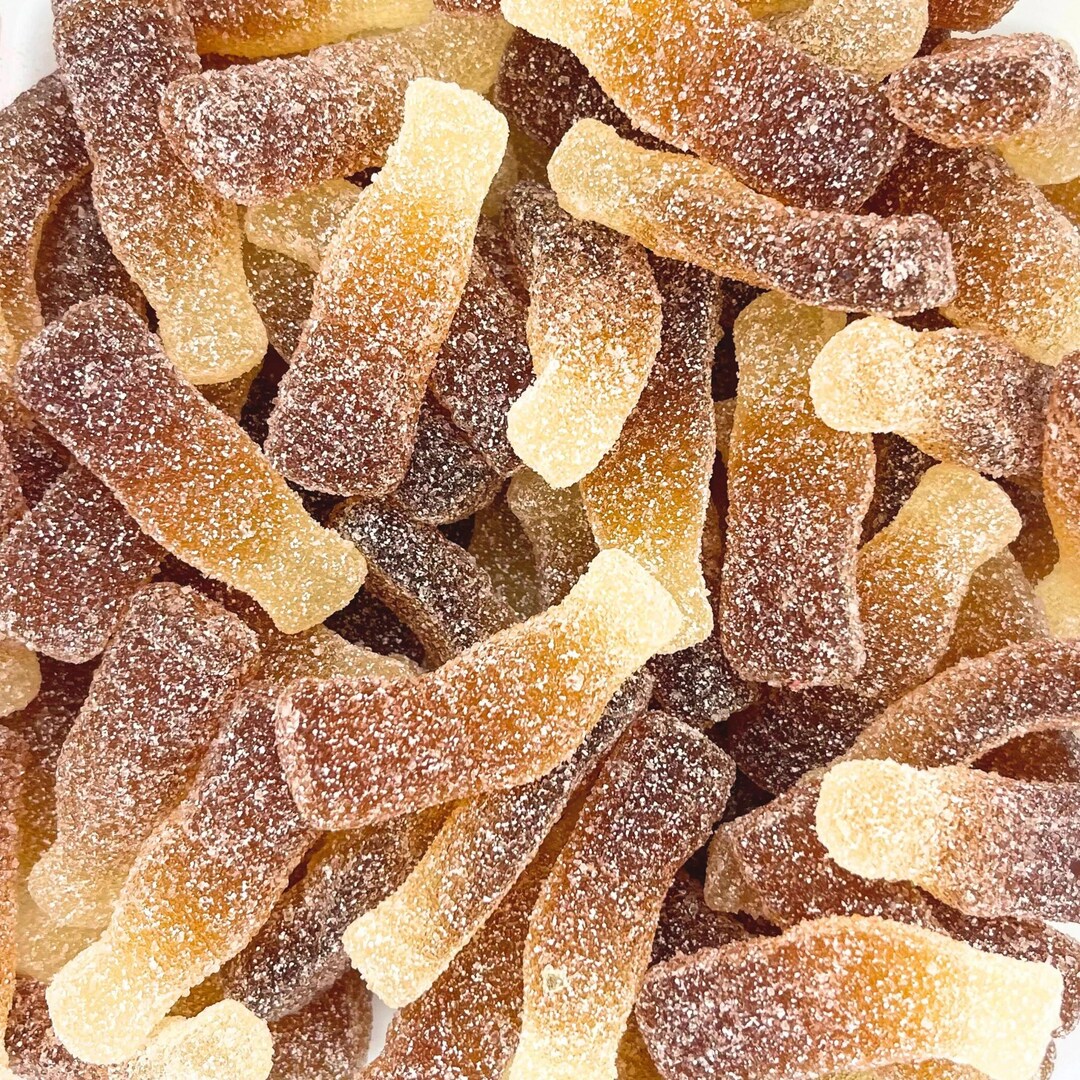 Swedish Fizzy Cola Gummies – Sour Cola Bottle Candy From Sweden - Etsy