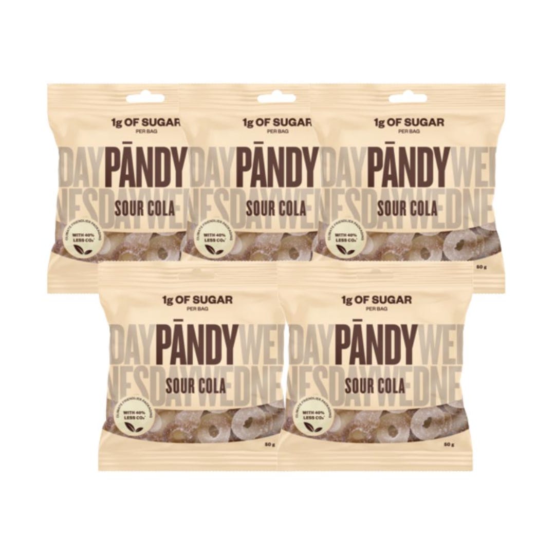 Pändy Cola Dummies | Sugar-free Sour Cola Gummies 50g | Low Sugar ...