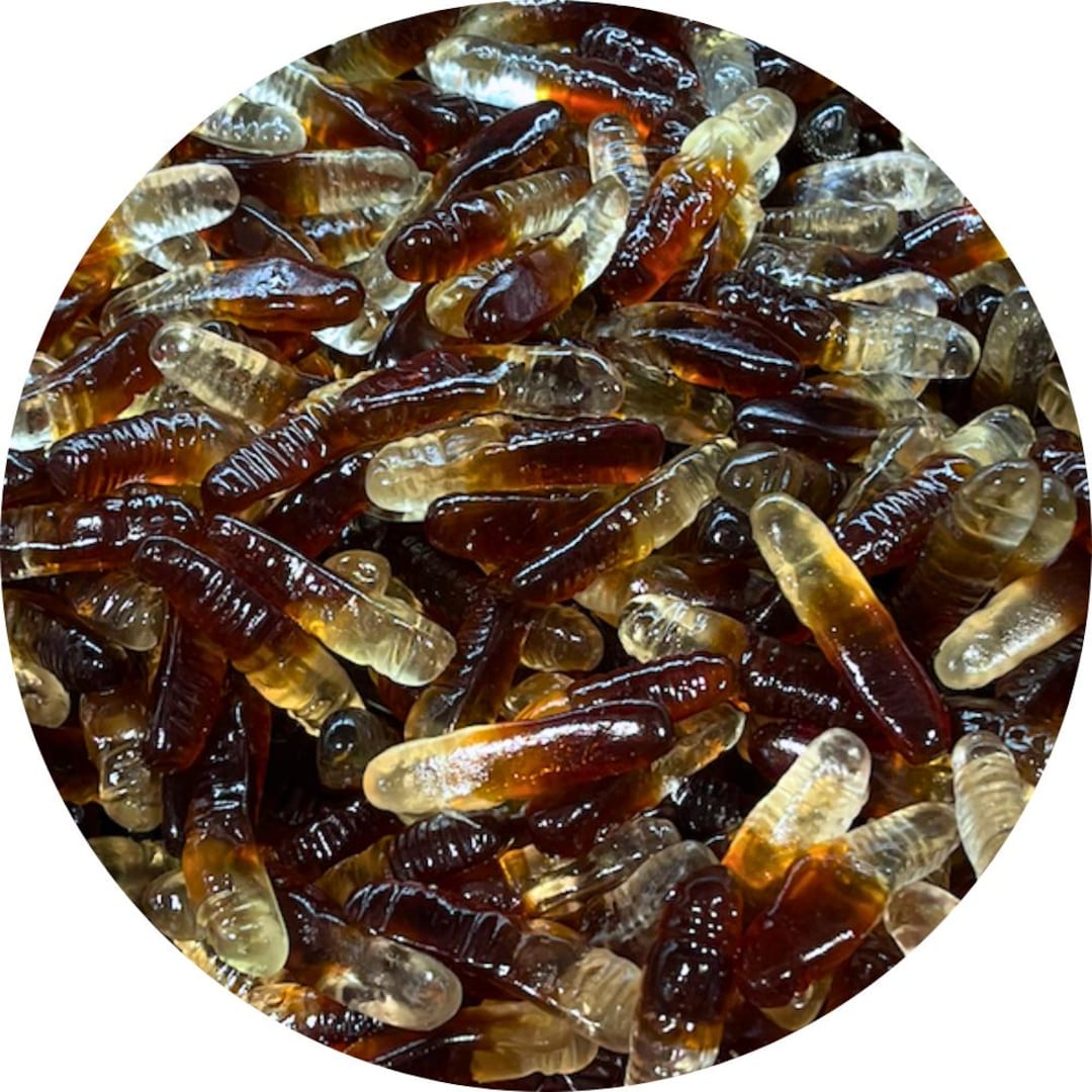 Swedish Candy -tangy, Bouncy and Cola-crazy Worms - Free Shipping - Etsy