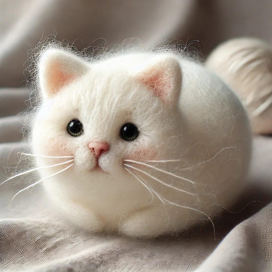 Needle Felt Animals, Customized Pets, Cute Cats, Pet Memorial Halls ...