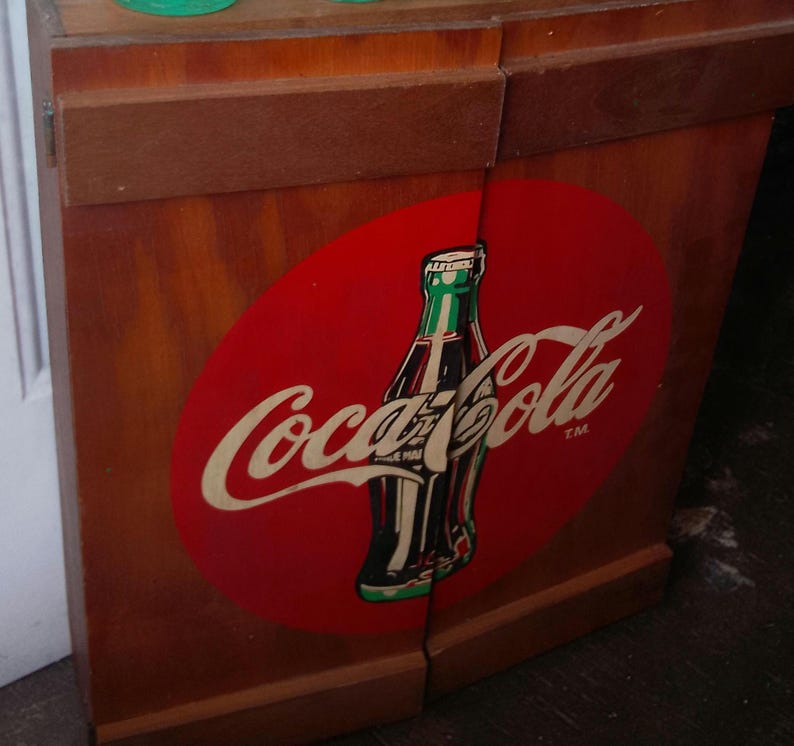 Vintage Coca-cola Wooden Crate– Collectible Soda Memorabilia - Etsy