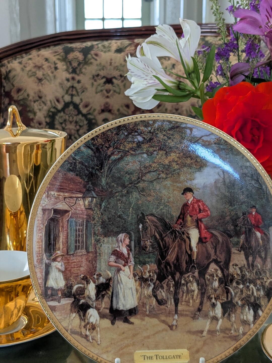 Vintage English Collection Plate Royal Doulton "the Huntsman's Call ...