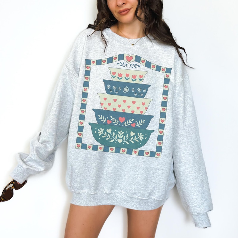 Granny Core Crewneck - Etsy