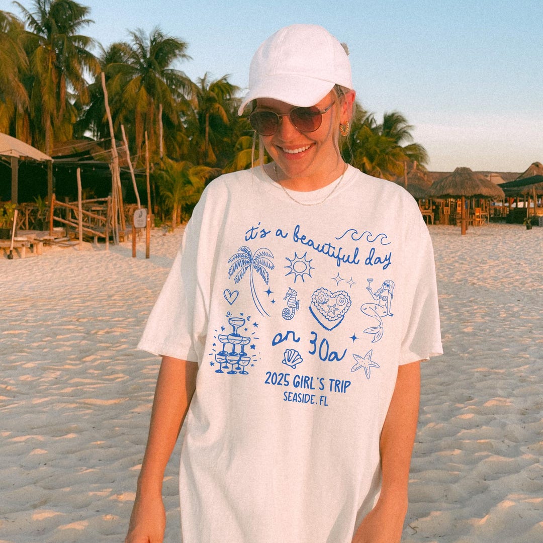 Custom 30A Rosemary Beach Girls Trip Shirts Personalized Seaside ...