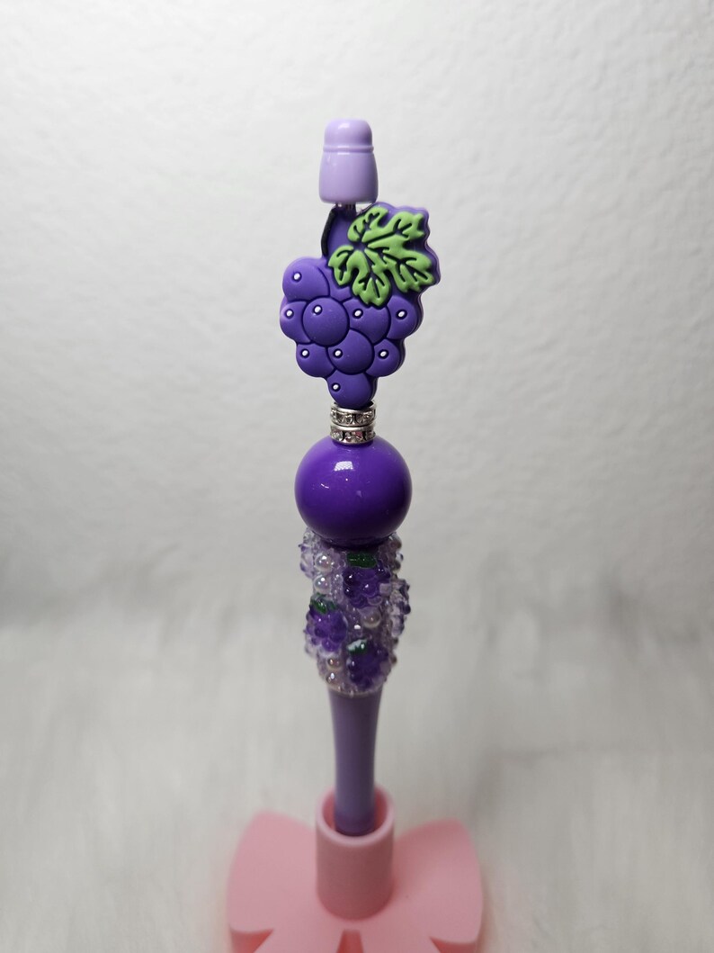 Stylish Grapes Pen. Elegant Design. Writing Instrument - Etsy