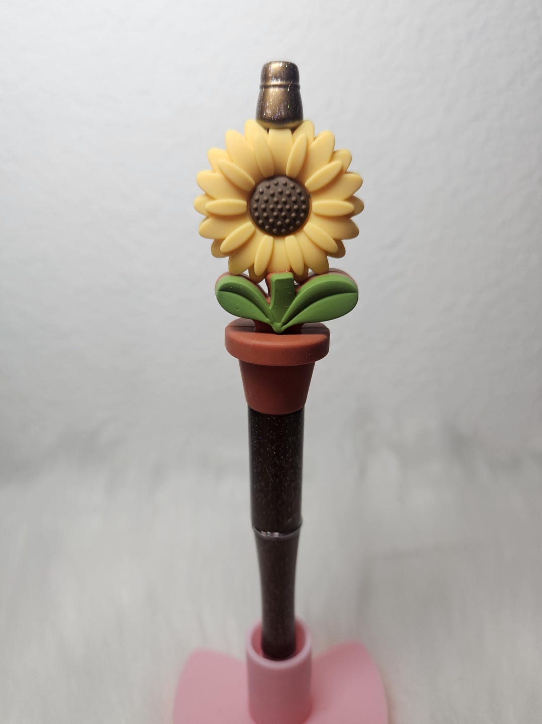Flower Pot Pen – Perfect Desk Accessory & Gift. Includes 1 Black Ink ...