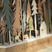 Winter Forest Wooden Advent Calendar Scene - Etsy