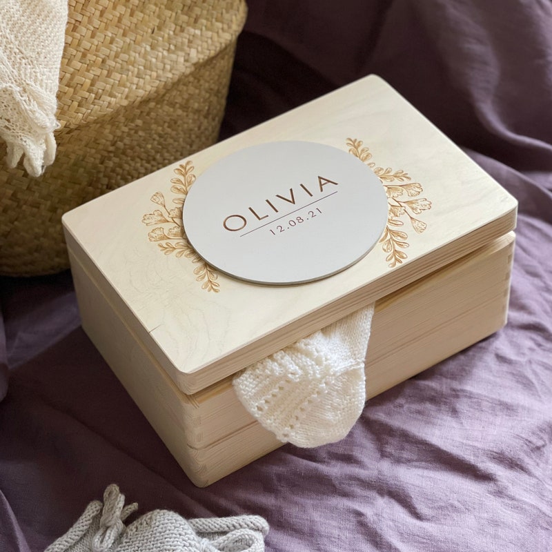 Baby Keepsake Box - Etsy