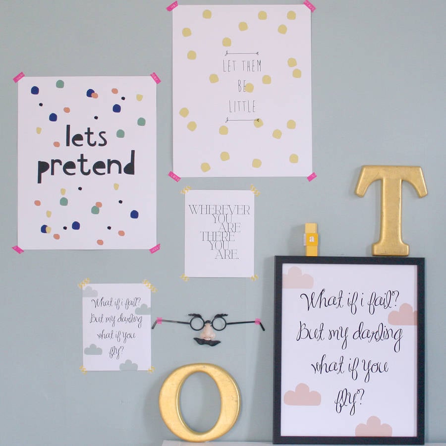 Lets Pretend Print - Etsy