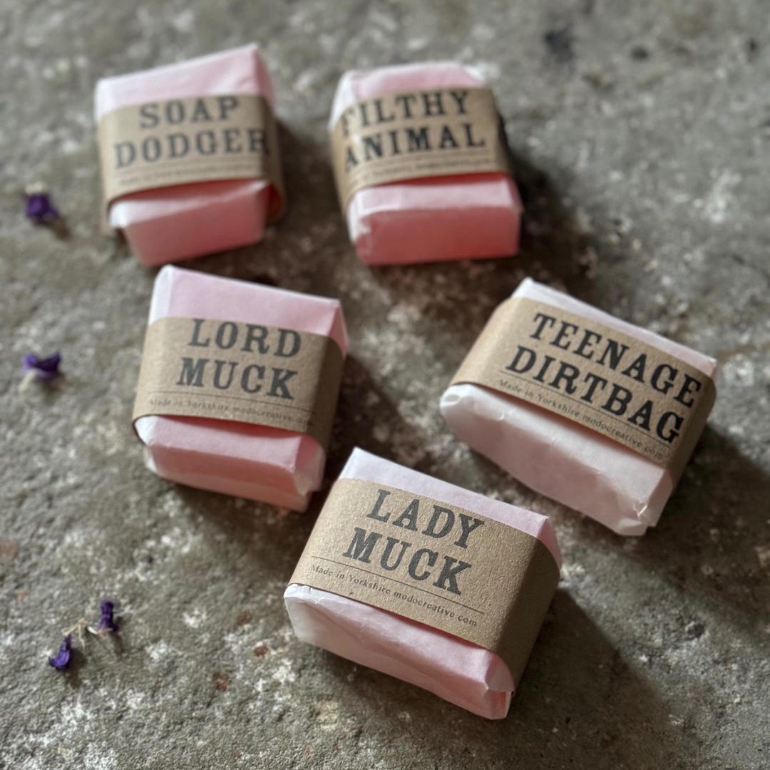 Cheeky Slogan Essential Oil Soap Bar - Etsy