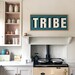 Bespoke Large Painted Wooden Sign - Drop Shadow - Etsy UK