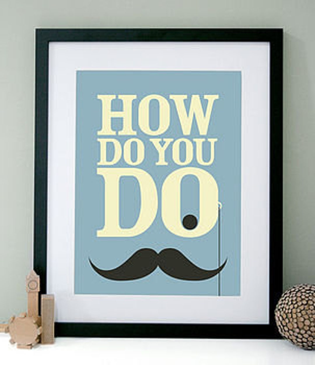 How Do You Do Art Print | Unframed Print - Etsy