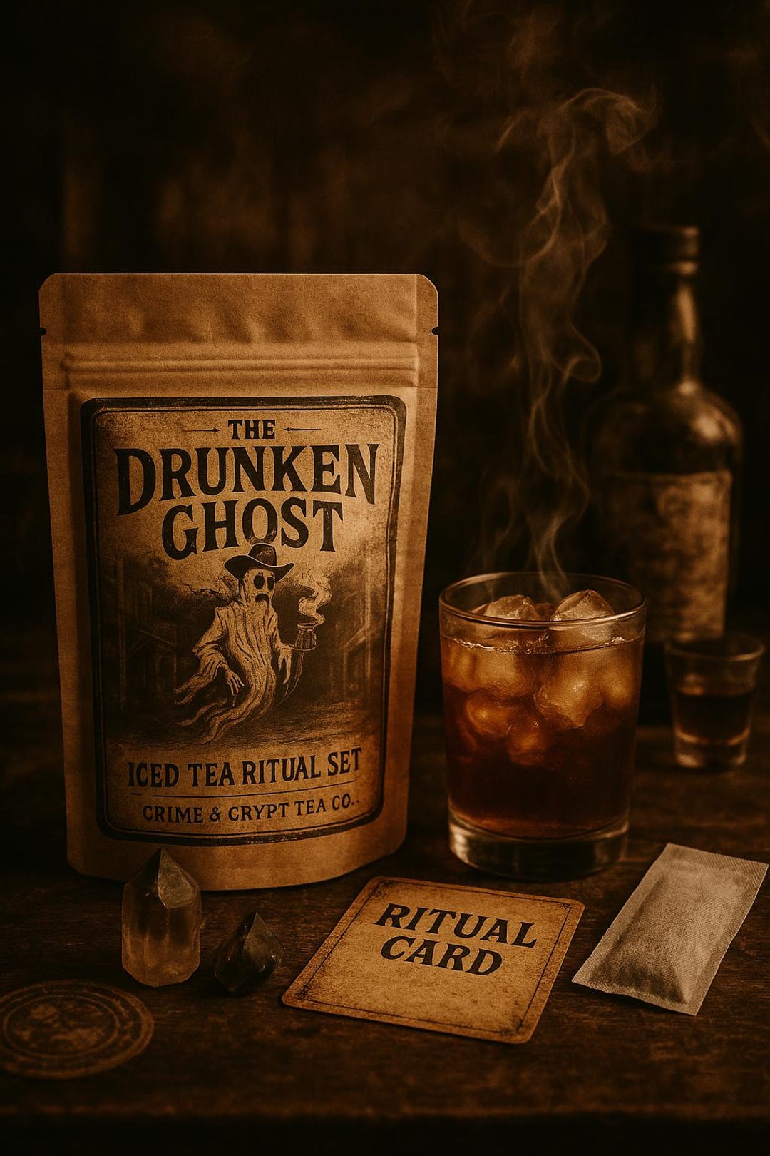 The Drunken Ghost | Iced Tea Ritual Set for Hangover Recovery | Herbal ...