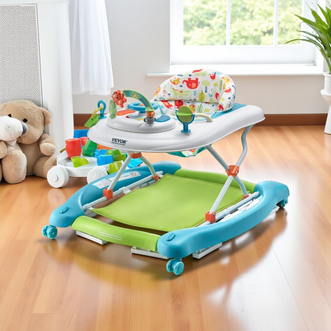 4-in-1 Foldable Baby Walker, Rocker, Bouncer, Activity Center - Etsy
