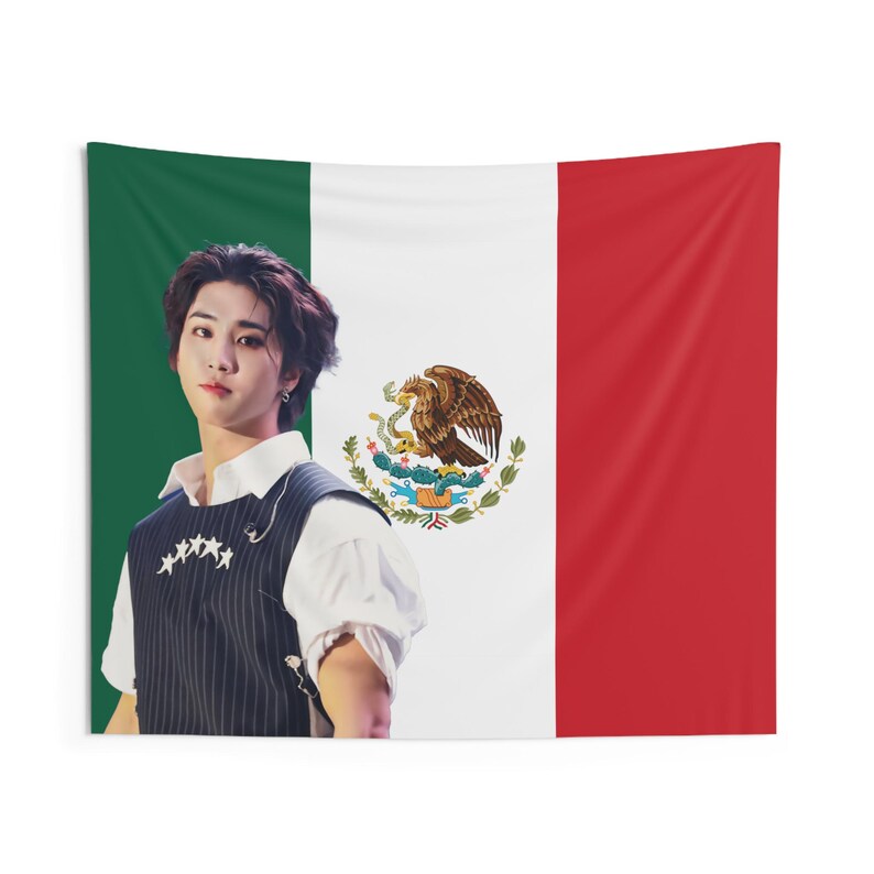 Stray Kids Han Captivating Visuals Flag Banner, Han Jisung Mexican ...