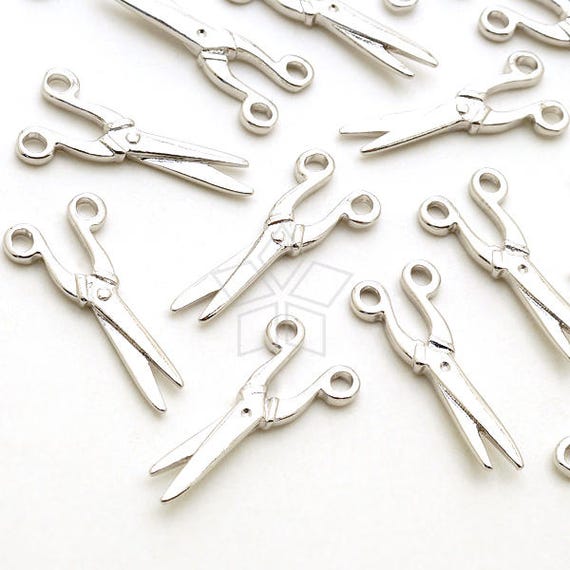 PD-2121-OR / 2 Pcs Scissor Charms Miniature Scissors | Etsy
