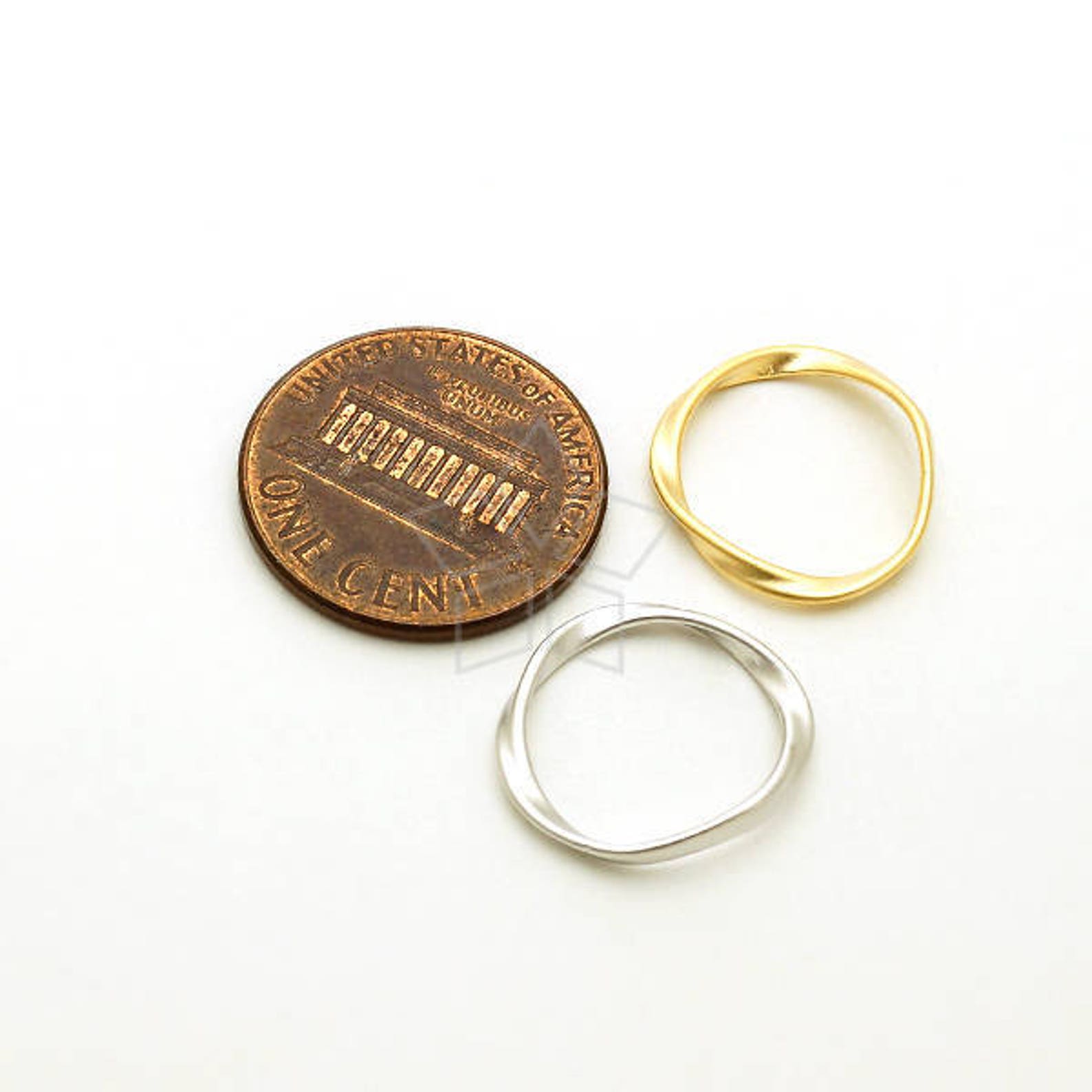 AC-058-MG / 2 Pcs - Mobius Strip Ring Pendant, Infinity Pendant, Love ...