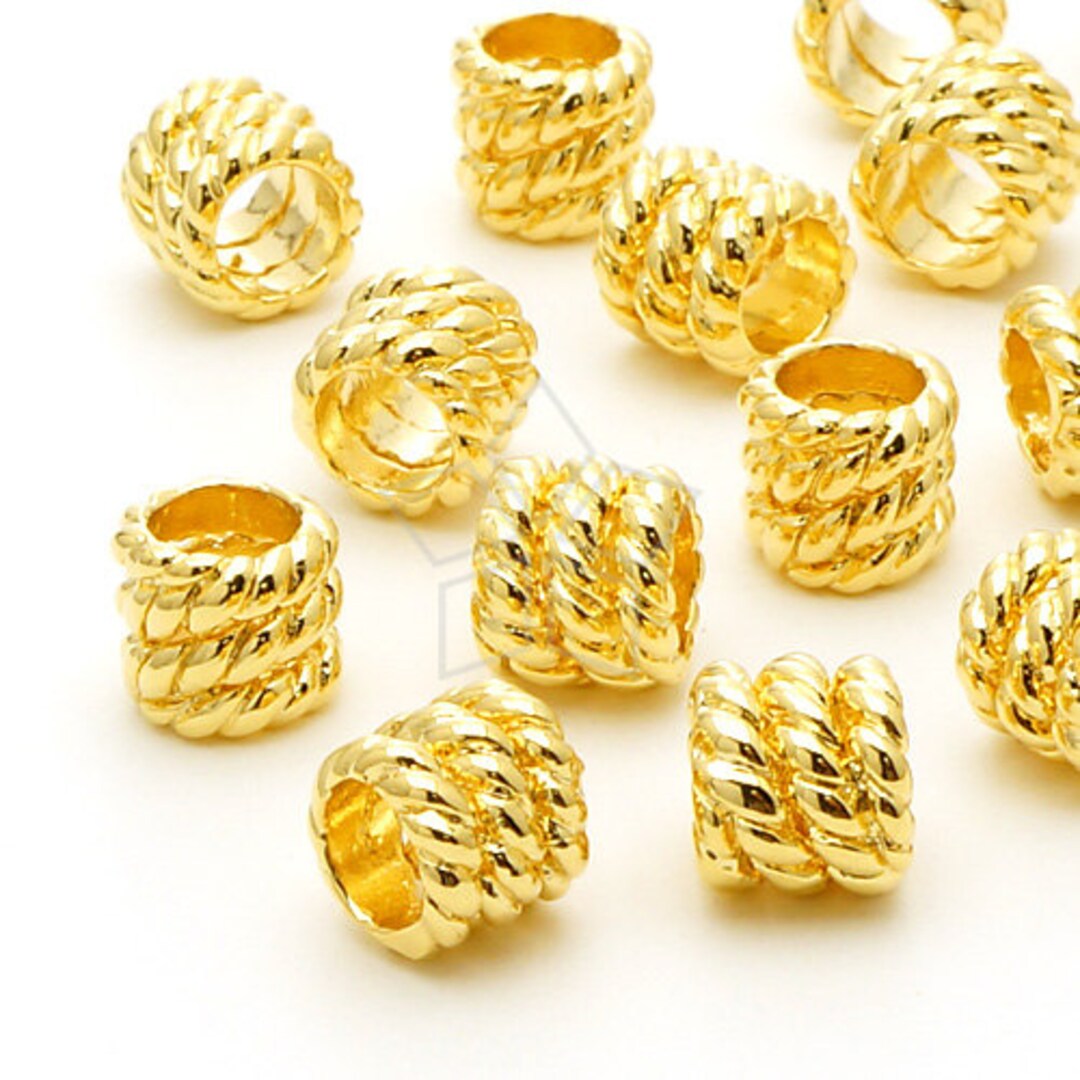 ME-155-GD / 4 Pcs - the Coil of Rope Shaped Centerpiece, Bracelet Tube ...