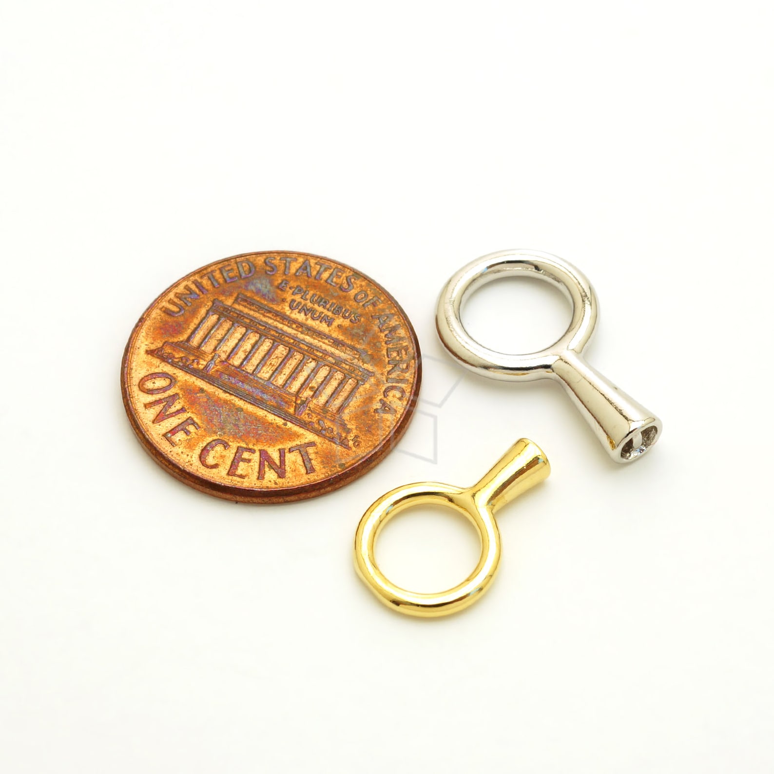 CS-096-OP / 2 Pcs Big 9mm Eye End Loop Connector Can Be Used | Etsy