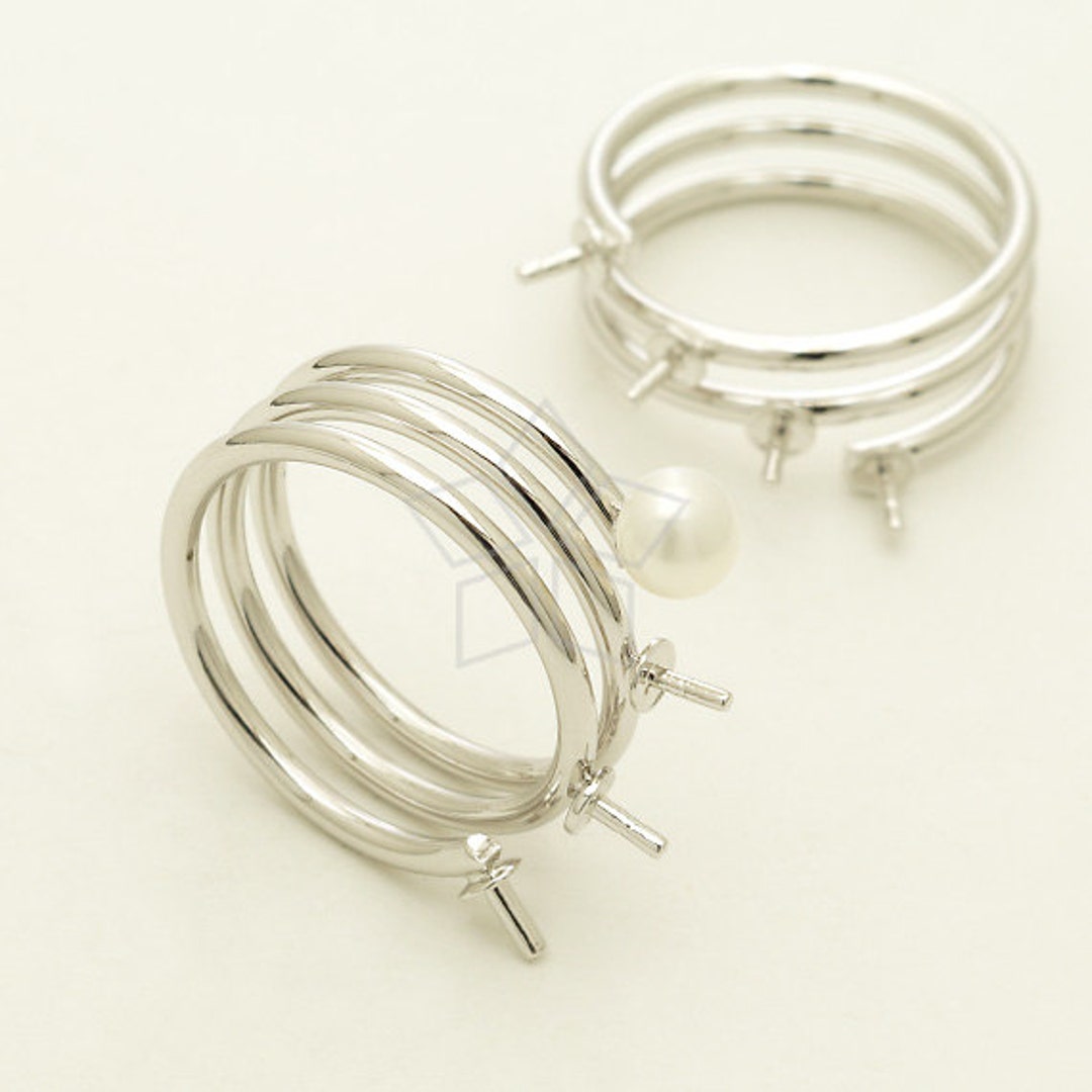 RR-029-OR / 1 Pcs - Spiral Coil Ring, Spring Ring, Spiral Coil Band for ...